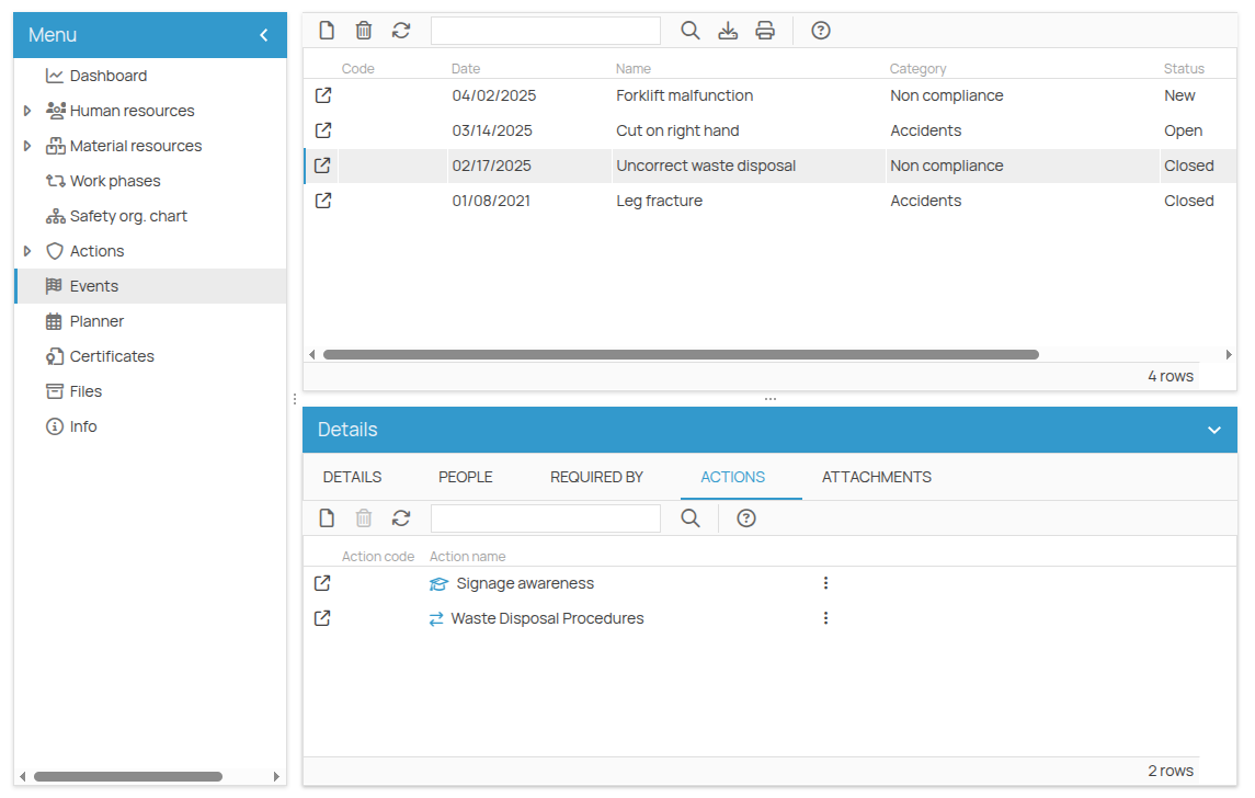 Infortuni sul lavoro: registrazione completa e analisi strutturata ...