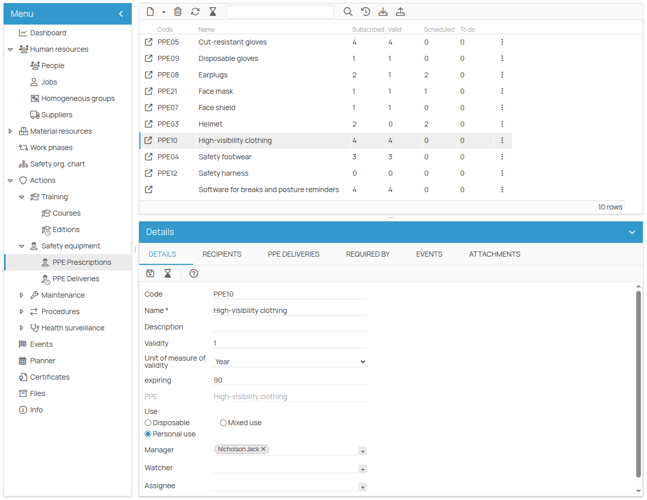 Risk Treatment Plan: Concrete and Trackable Actions|HSE Software for ...