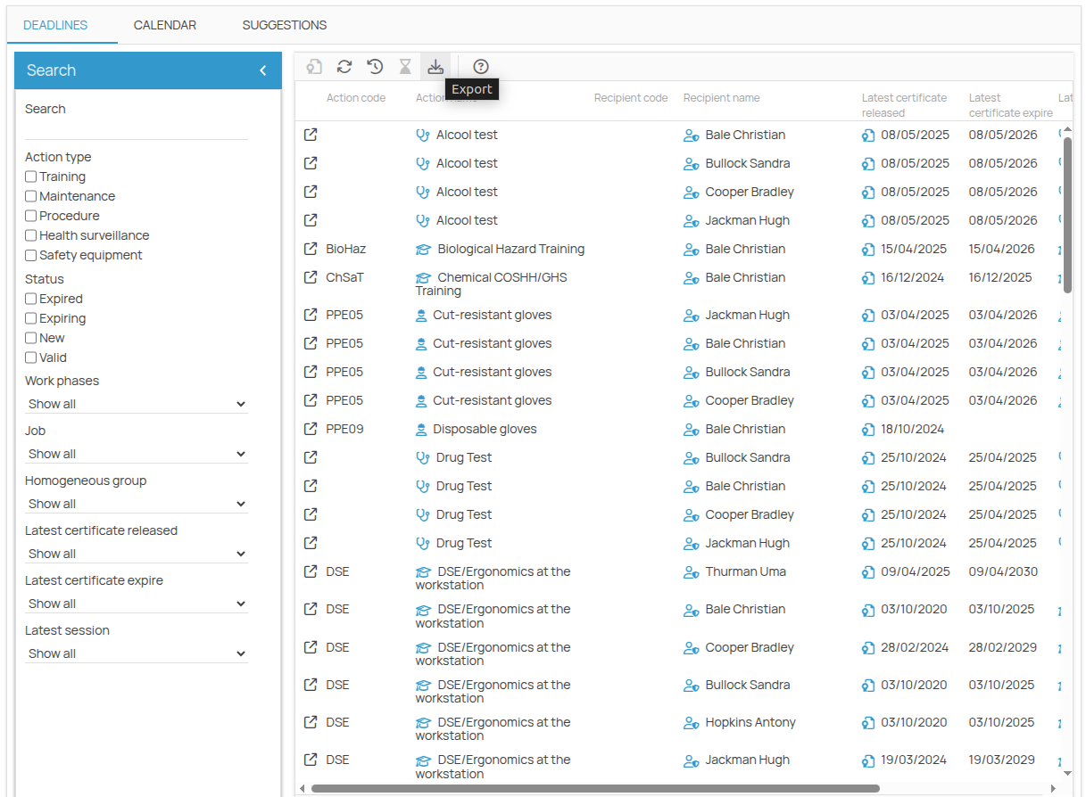 HSE Data Export: Interoperability and Advanced Analysis|HSE Software ...
